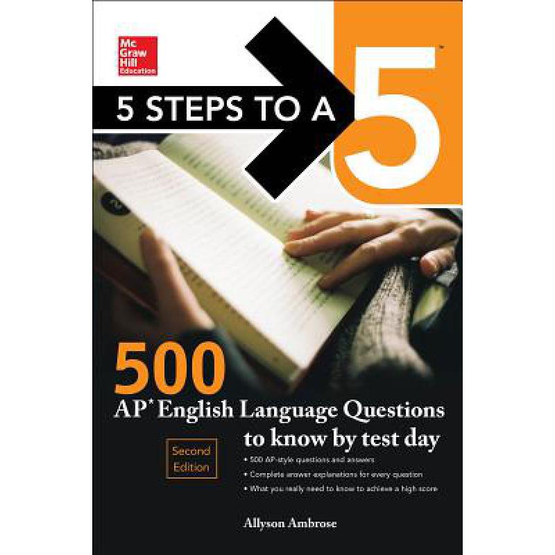 5 Steps to a 5: 500 AP English Language Ques...