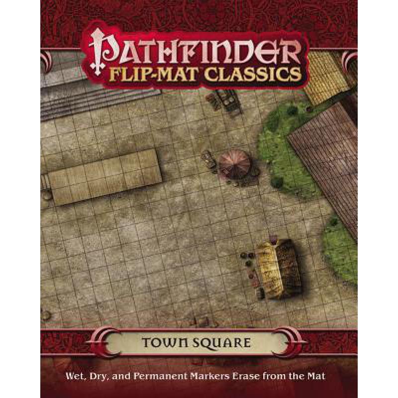Pathfinder Flip-Mat Classics: Town Square