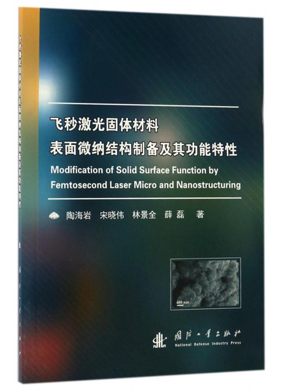 飞秒激光固体材料表面微纳结构制备及其功能特性