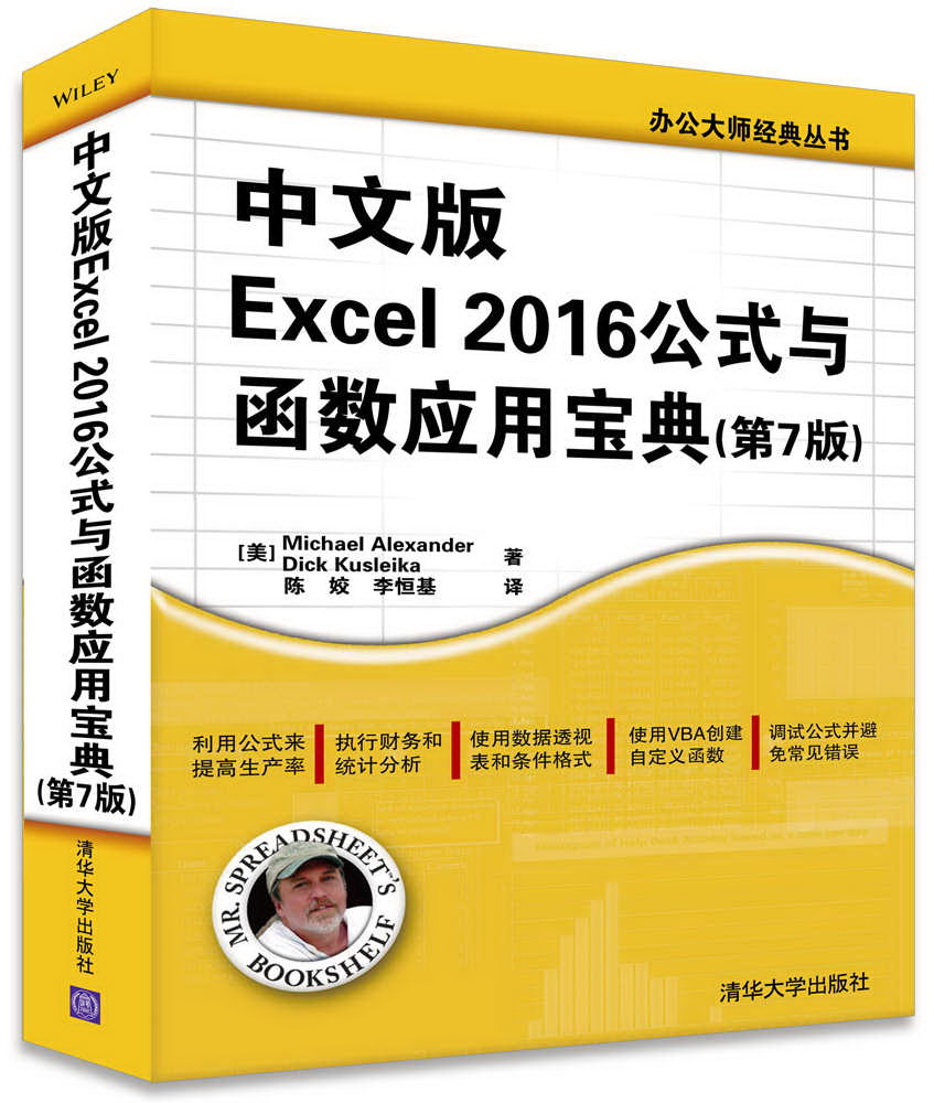 中文版Excel 2016公式与函数应用宝典（第7版）/办公大师经典丛书