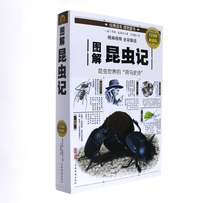 图解昆虫记-全彩图解典藏版