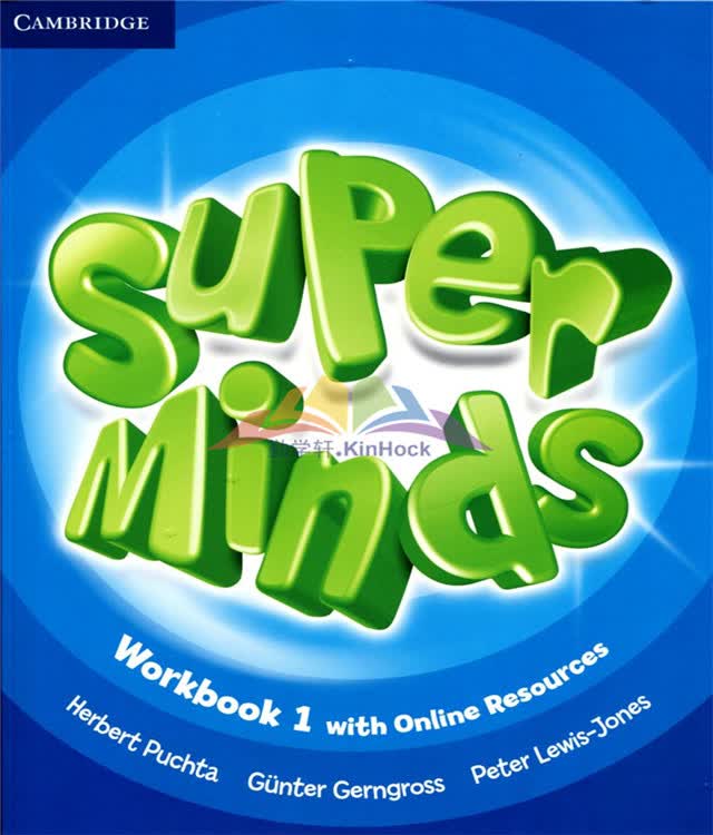 剑桥小学英语 Super Minds Level 1 Workbook 带在线资源 练习册