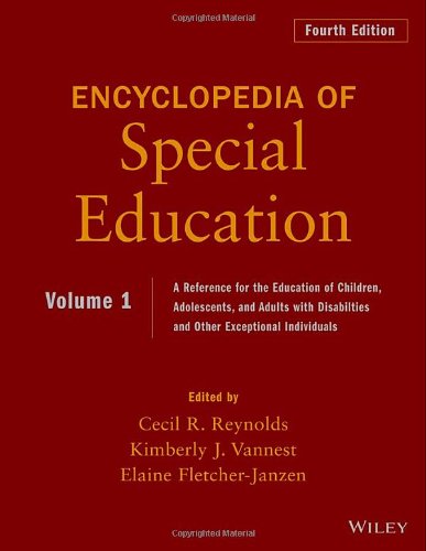 Encyclopedia of Special Education