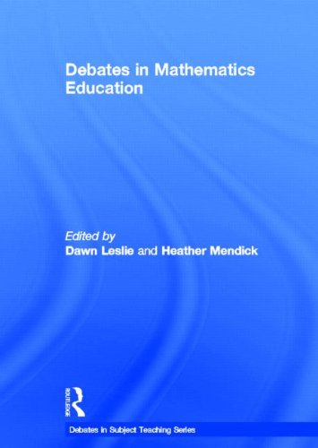 Debates in Mathematics Education