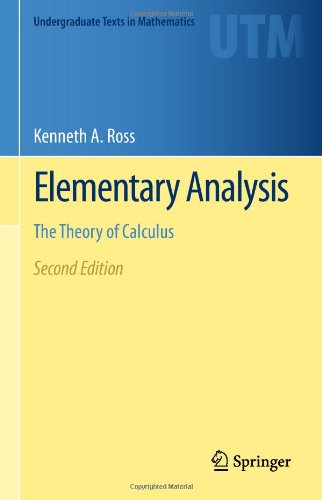 分析基础：微积分理论（第2版）Elementary Analysis:The Theory of Calculus