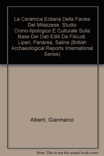 Ceramica Eoliana Della Facies d