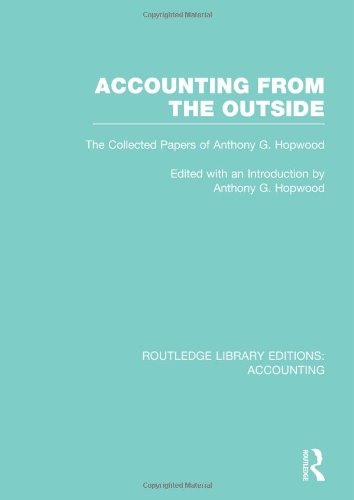 Accounting from the Outside (Rle