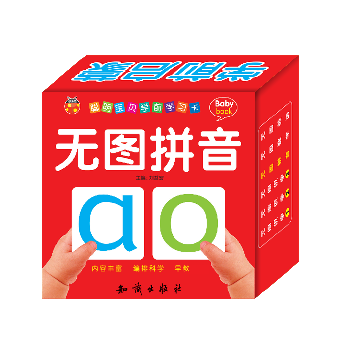 108张聪明宝贝学前学习卡无图拼音卡片 儿童学汉语拼音 声母韵母整体认读带四声调小学一年级