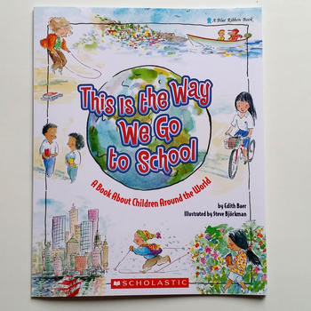 点读版英文原版 This Is the Way We Go to School 吴敏兰