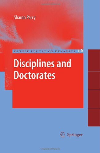Disciplines and Doctorates