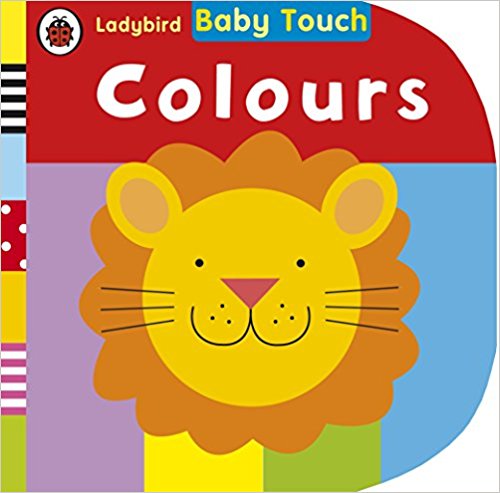 现货 英文原版 宝宝触摸书：认识色彩 Baby Touch: Colours 全彩纸板书