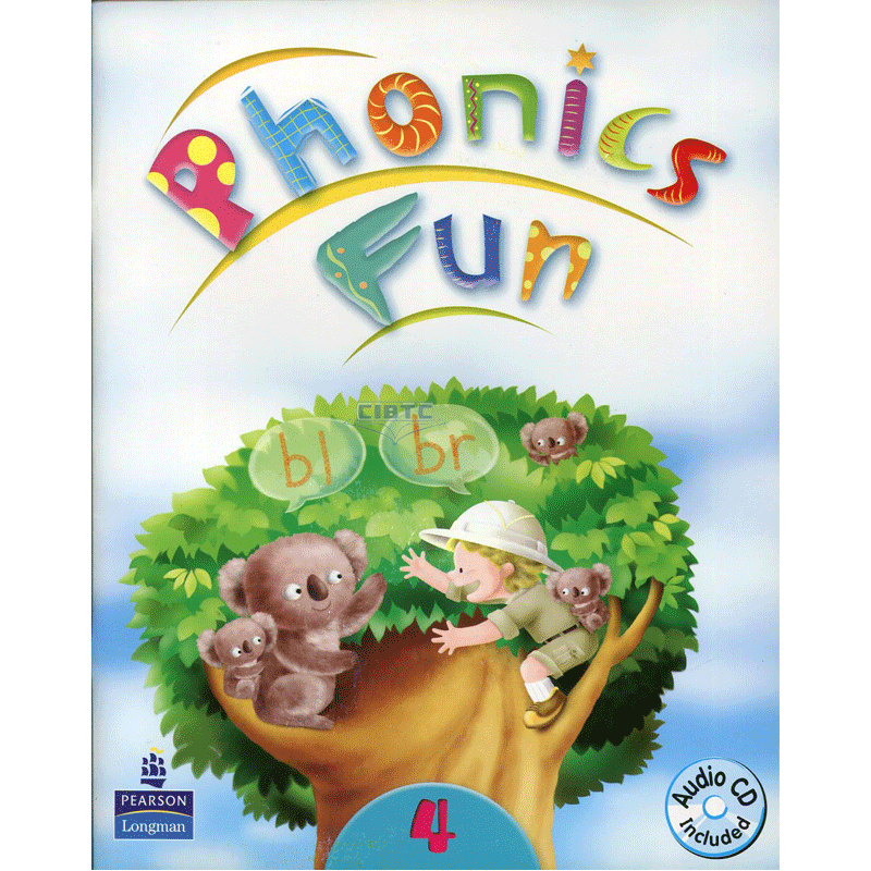 培生进口英语教材少儿小学自然拼读 Phonics Fun 学生包 4