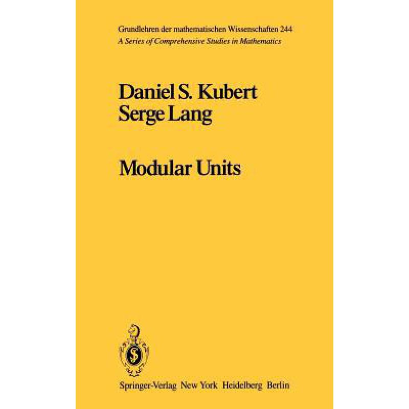 Modular Units