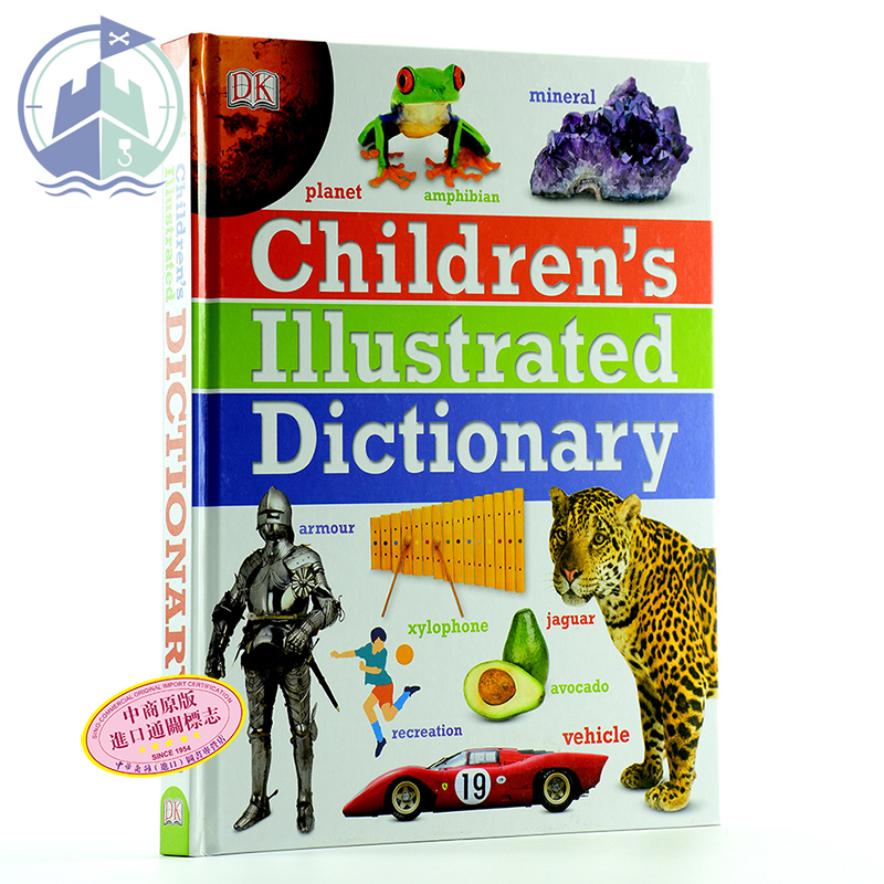 儿童图解字典词典Children's Illustrated Dictionary原版DK