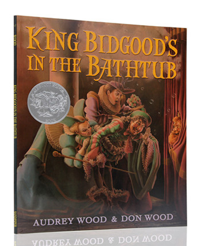进口英文原版 King Bidgood's in the Bathtub 浴缸里的国王送音频