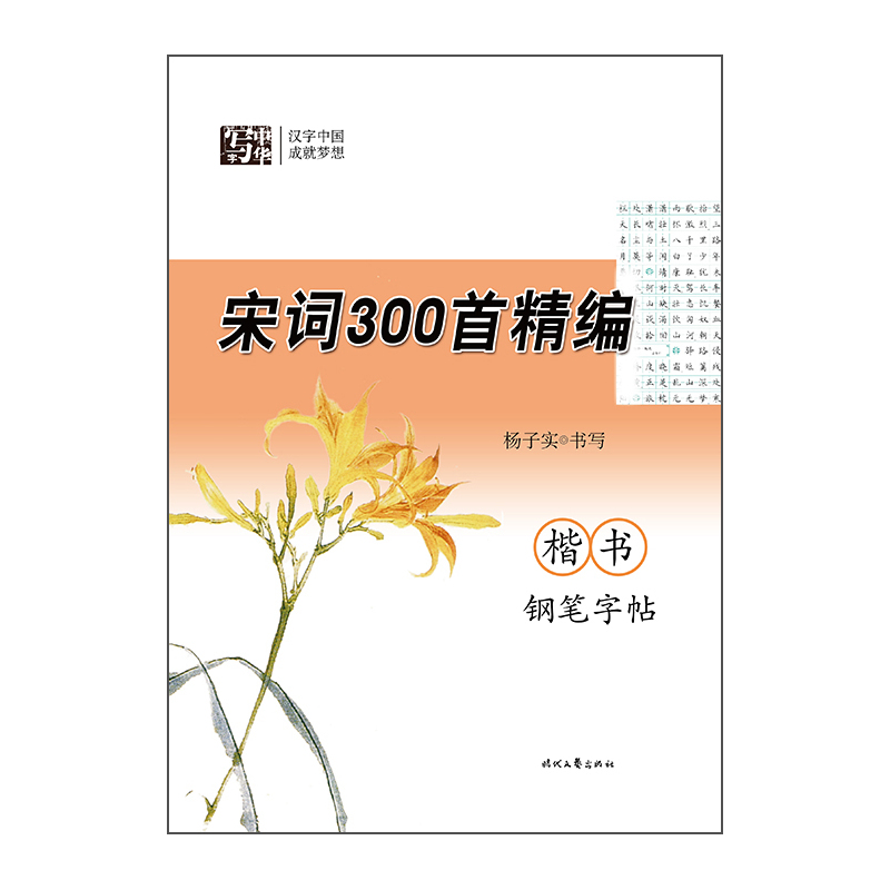宋词300首精编楷书钢笔字帖