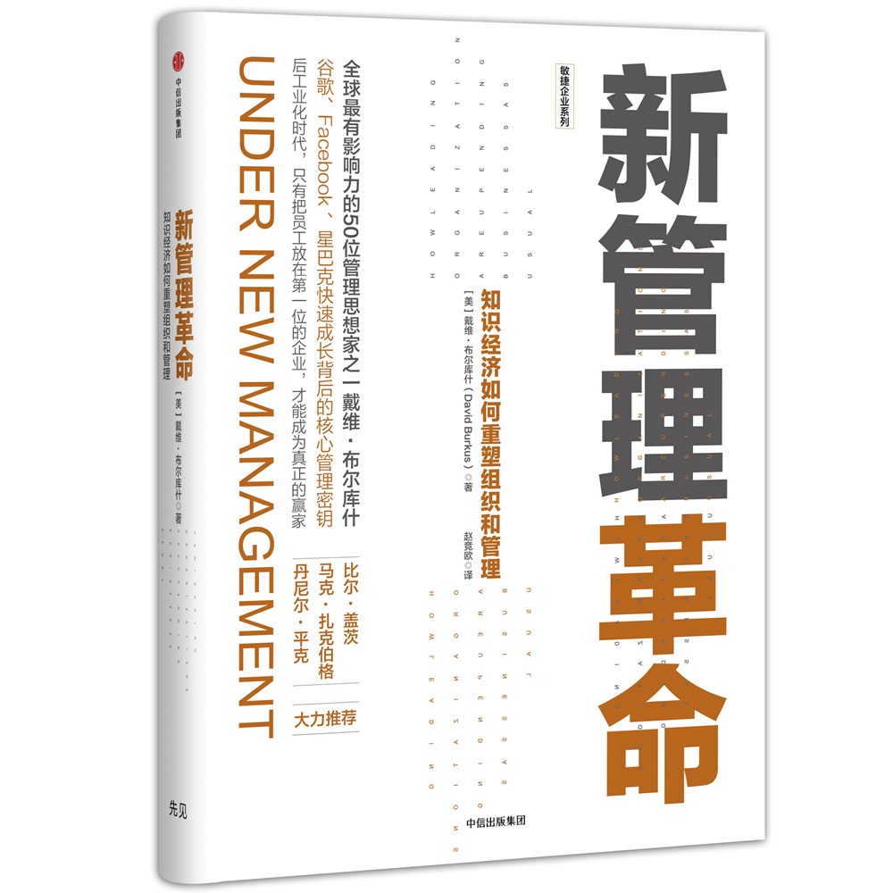 新管理革命 知识经济如何重塑组织和管理 戴维·布尔库什 中信出版社
