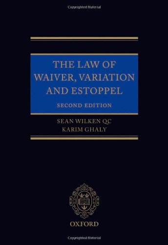 The Law of Waiver, Variation and
