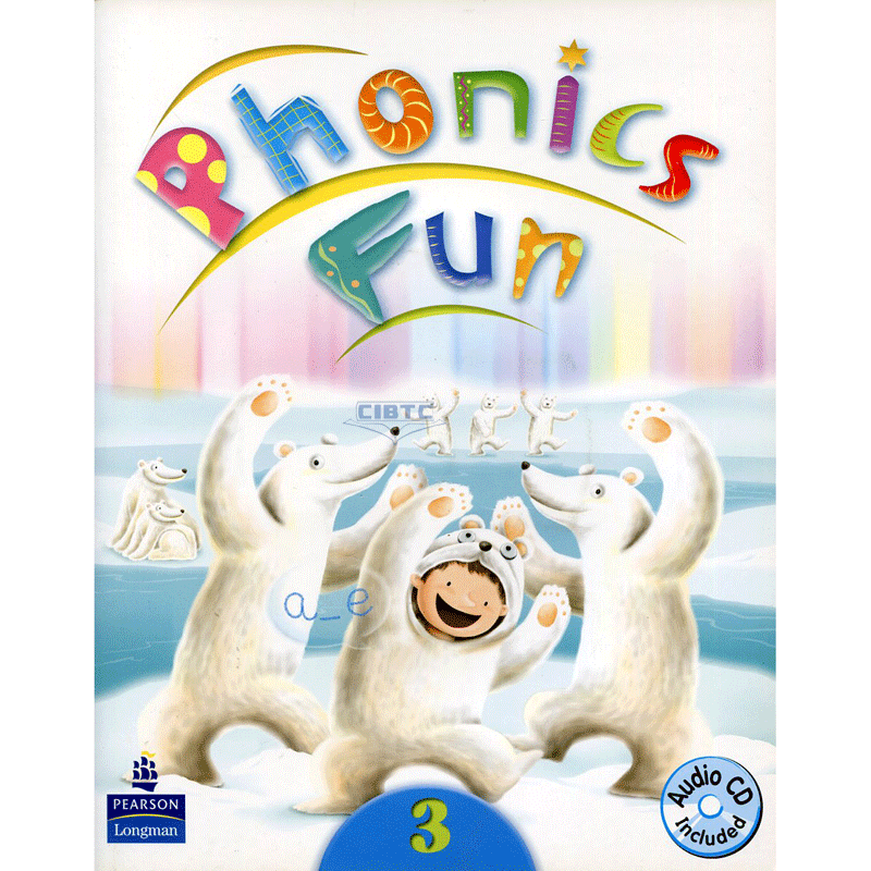 原版进口 培生少儿语音自然拼读小学教材 Phonics Fun 学生包 3