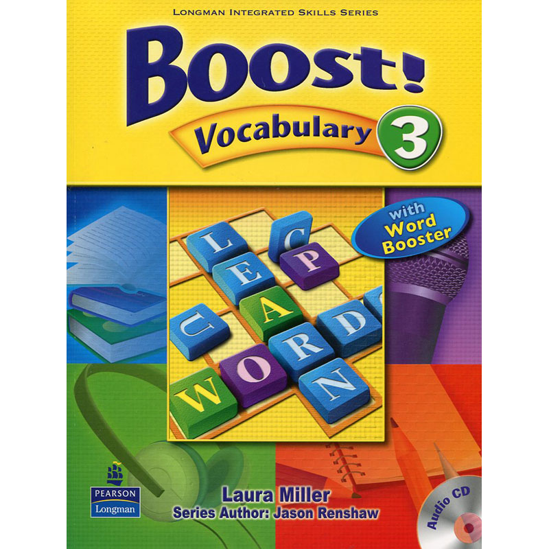 朗文中学英语 词汇强化训练 Boost Vocabulary 3 学生用书带音频
