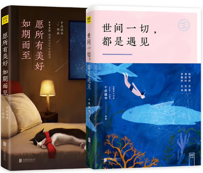 十点读书系列（愿所有美好如期而至+世间一切 都是遇见) 套装共2册