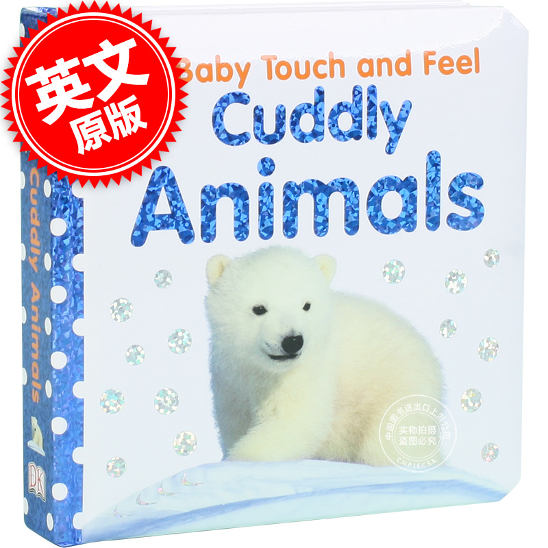 英文原版 DK Baby Touch and Feel:Cuddly Animal