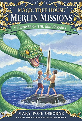 Magic Tree House Merlin Missions: 3 Summer of the Sea Serpent 神奇树屋 梅林的任务 进口原版 章节书
