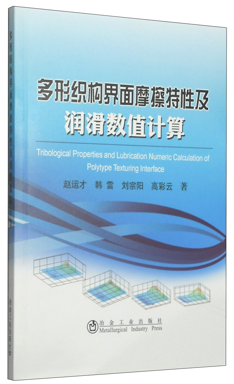 多形织构界面摩擦特性及润滑数值计算