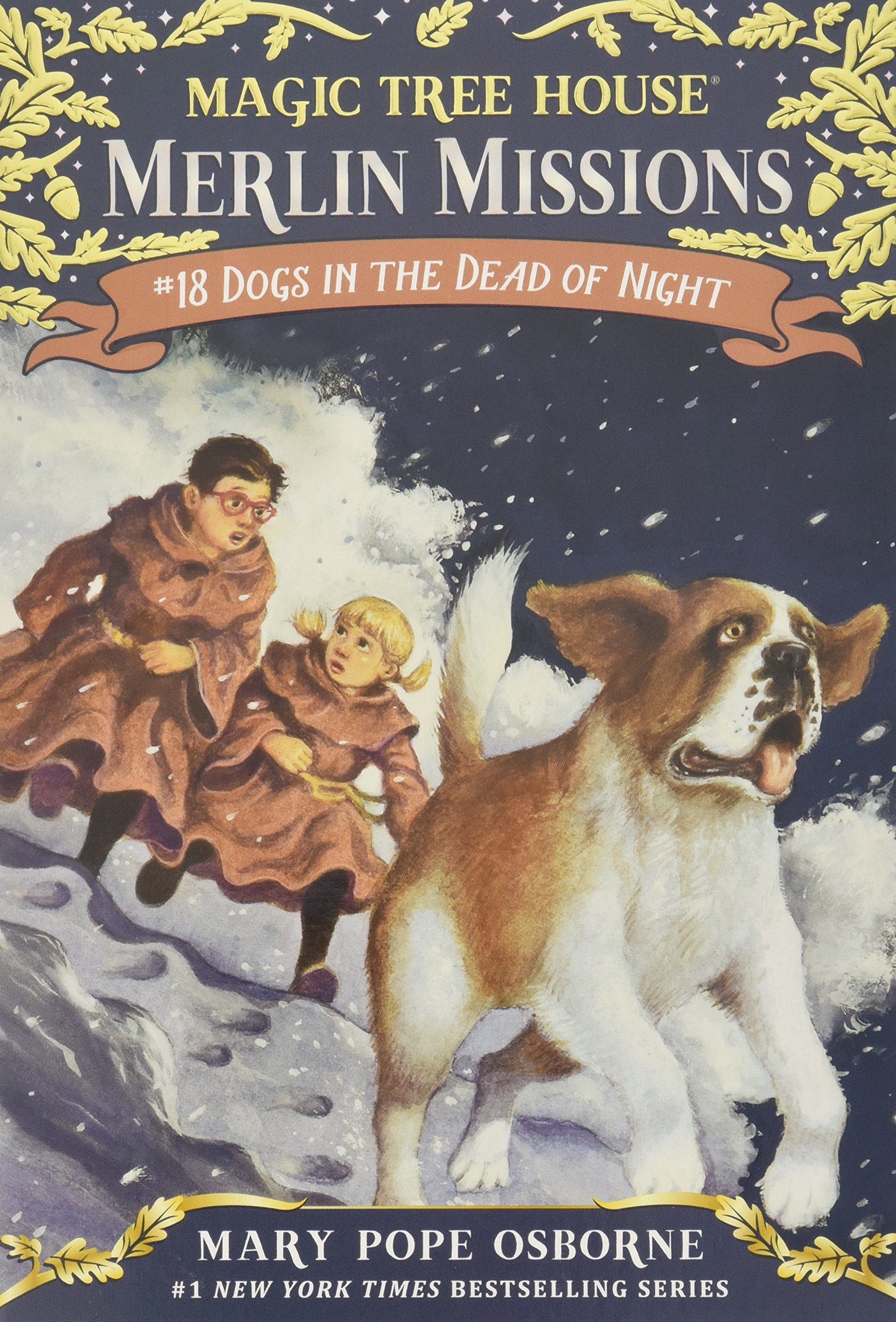 Magic Tree House Merlin Missions: 18 Dogs in the Dead of Night 神奇树屋 梅林的任务 进口原版 章节书