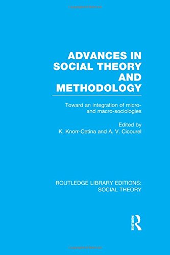 Advances in Social Theory an
