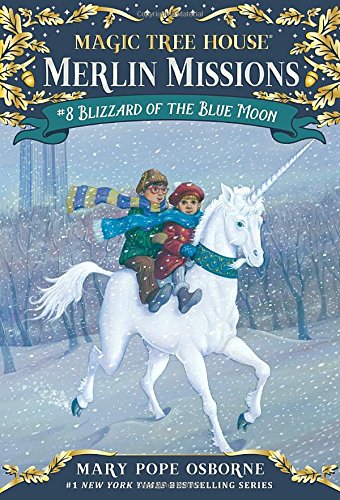 Magic Tree House Merlin Missions: 8 Blizzard of the Blue Moon 神奇树屋 梅林的任务 进口原版 章节书