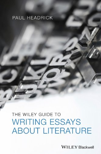 The Wiley Guide to Writing Essays about