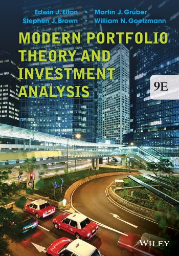 Modern Portfolio Theory and Investment