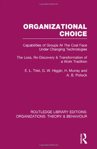 Organizational Choice (Rle: