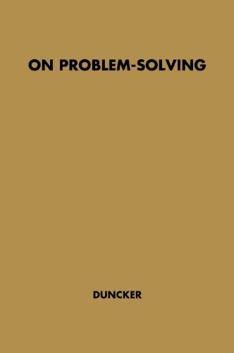 On Problem-Solving.
