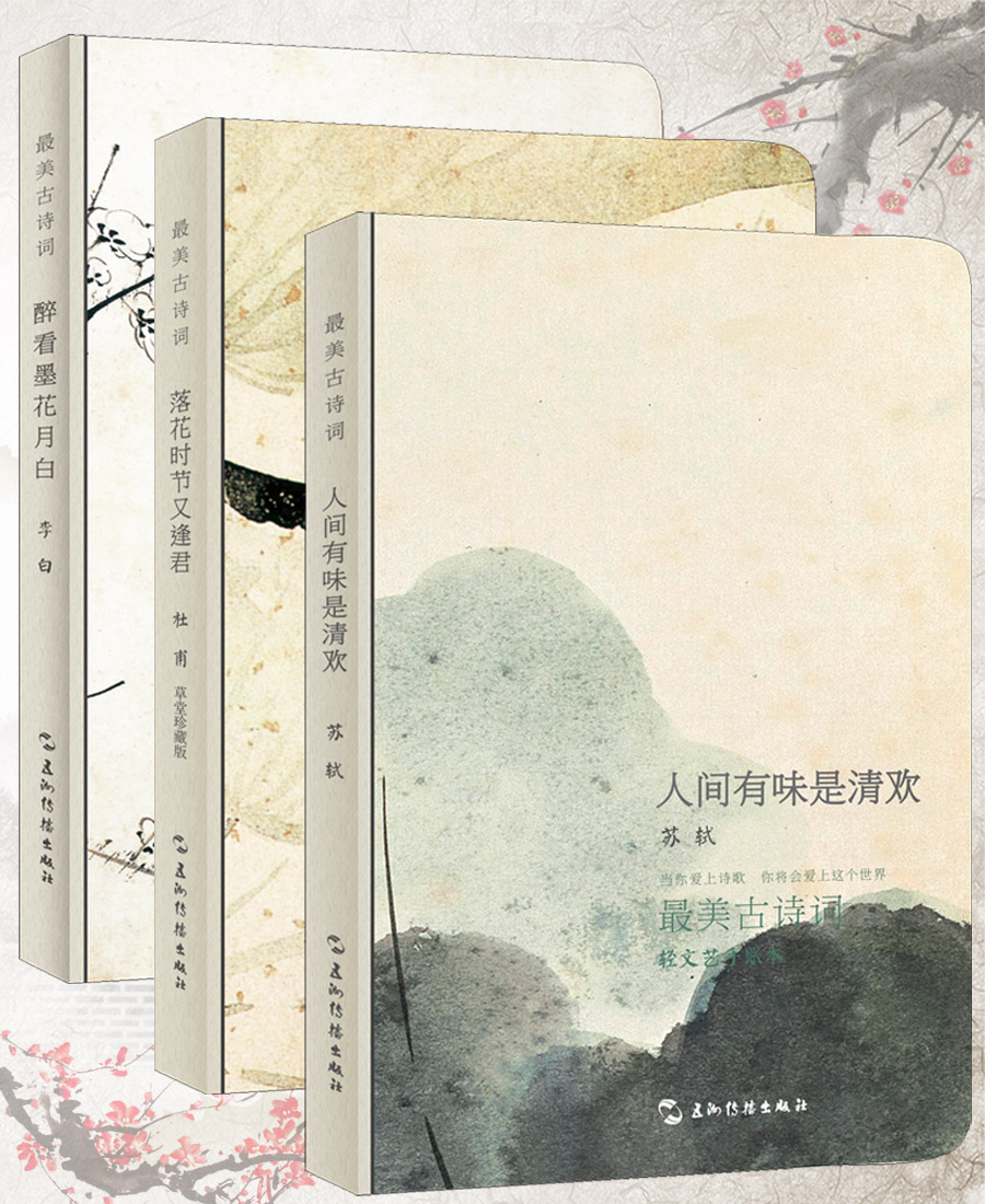 最美古诗词手账本（套装全3册）