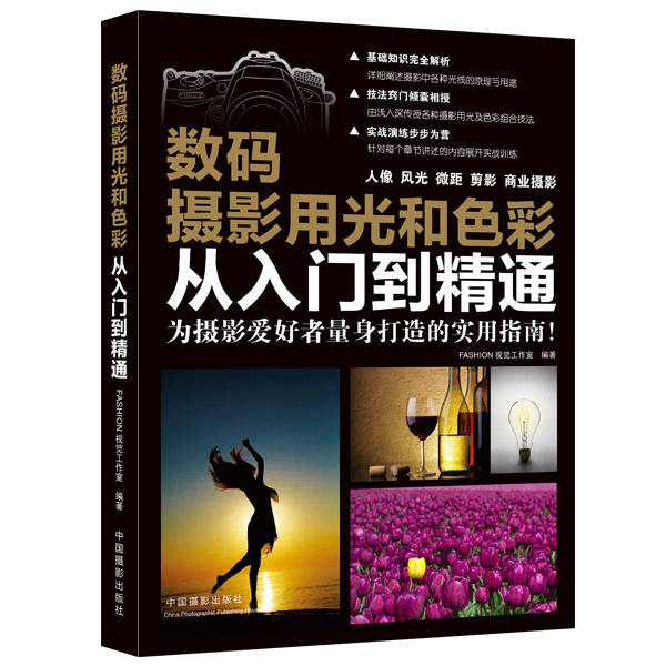 婉萱图书数码摄影用光和色彩从入门到精通光线与构图类书籍 入门到精通