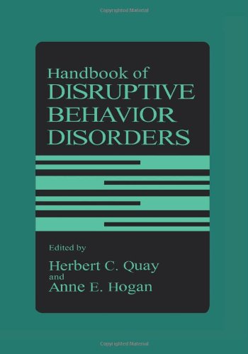 Handbook of Disruptive Behav