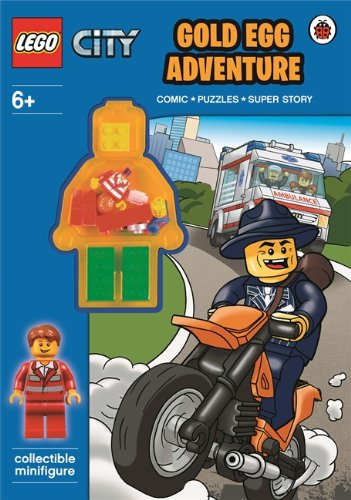 LEGO CITY: Gold Egg Adventure Activity Book with