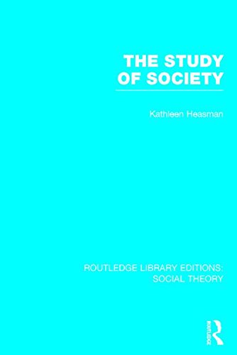 The Study of Society (Rle Social