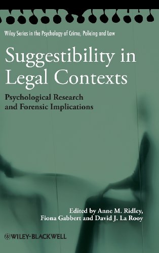 Suggestibility in Legal Contexts: