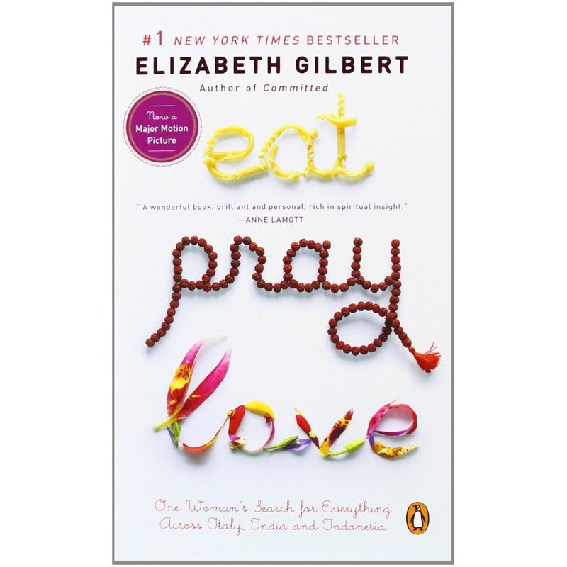 英文原版 Eat, Pray, Love 一辈子做女孩