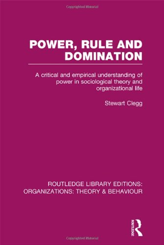Power, Rule and Domination (Rle: