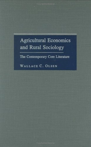 Agricultural Economics and Rura