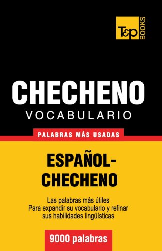 Vocabulario Espanol-Checheno - 9000