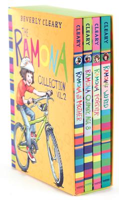 英语读物 原版进口 纽伯瑞奖 雷蒙娜4册套装 The Ramona 第二辑 美国小学推荐读物 校园章节桥梁书