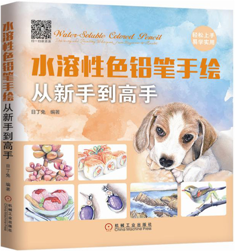 水溶性色铅笔手绘从新手到高手
