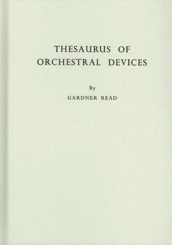 Thesaurus of Orchestral Devices