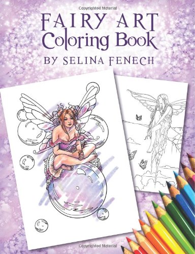 Fairy Art Coloring Book