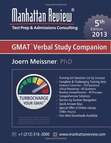 Manhattan Review GMAT Verbal Study